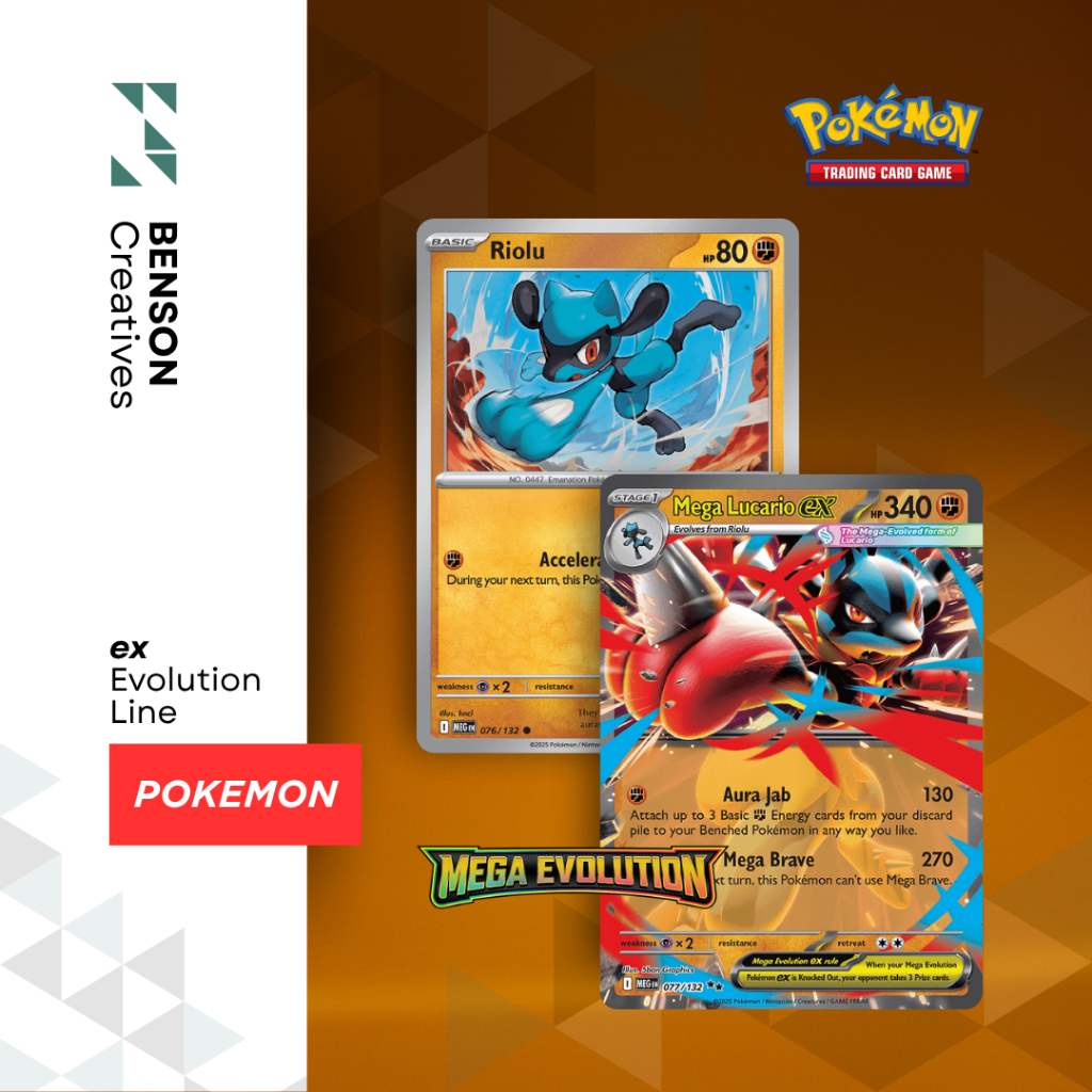 Riolu, Mega Lucario ex (ex Evolution Line) [Ascended Heroes, Mega ...