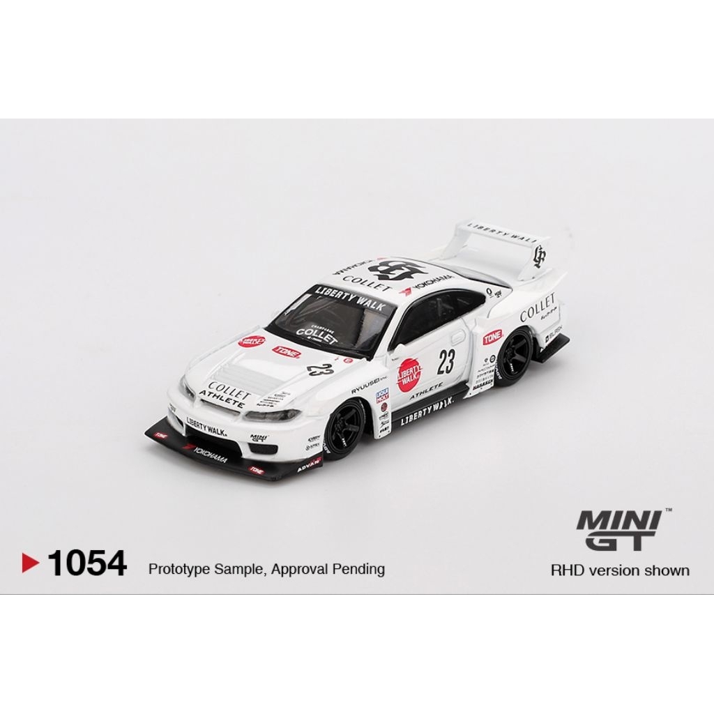 1/64 Mini GT #1054 Nissan LB-Super Silhouette S15 Silvia ATHLETE Static ...