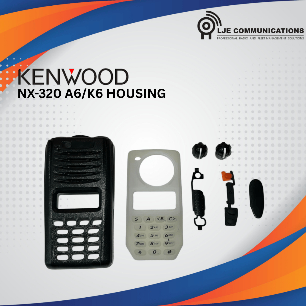 KENWOOD NX-320 A6/K6 HOUSING WITH KEYPAD & ACCESSORIES | Shopee Malaysia
