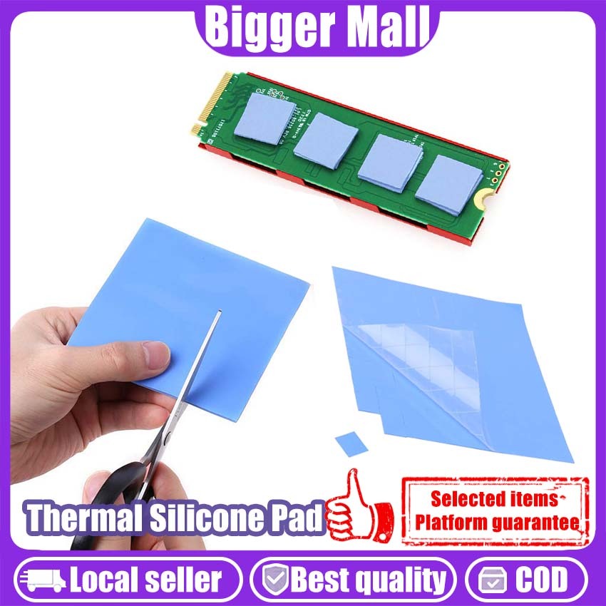 High-Conductivity Silicone Sheet/CPU/GPU/LED Chip Heat Dissipation ...