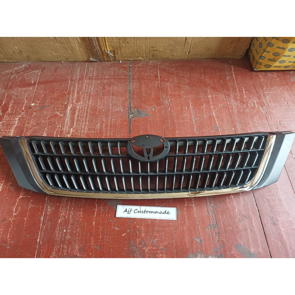 Toyota Innova Front Grille Black Chrome 2004-2011 new (no emblem ...