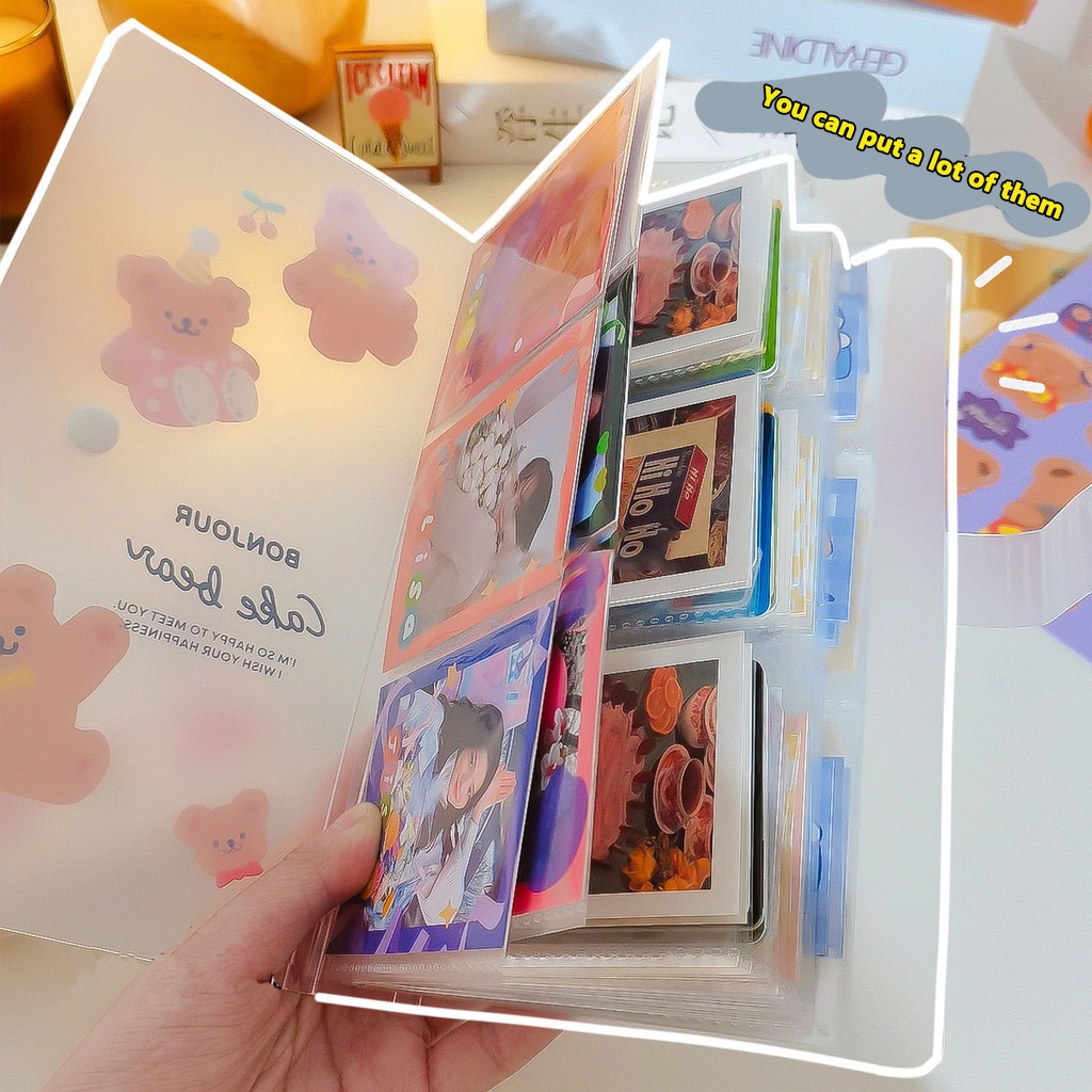 Ready Stock 240 Pockets Kpop Photocard Album 3/6 inch Frosted Collect ...