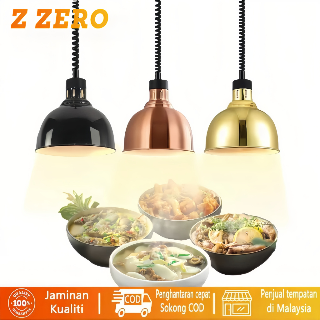 Food warming lamp for buffet commercial warmer chandelier insulation ...