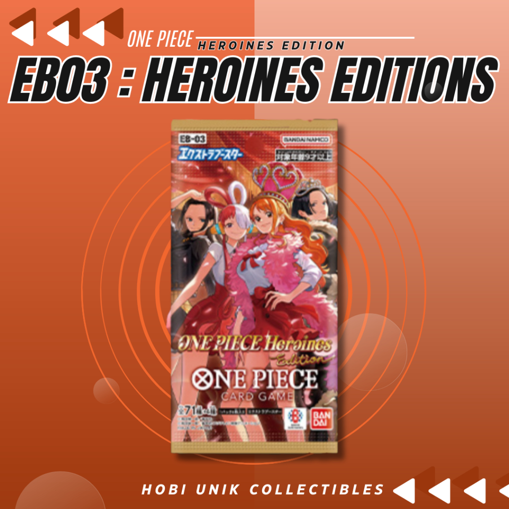 (Live Rip)[EB03] One Piece Booster Pack TCG : Heroines Edition Packs ...