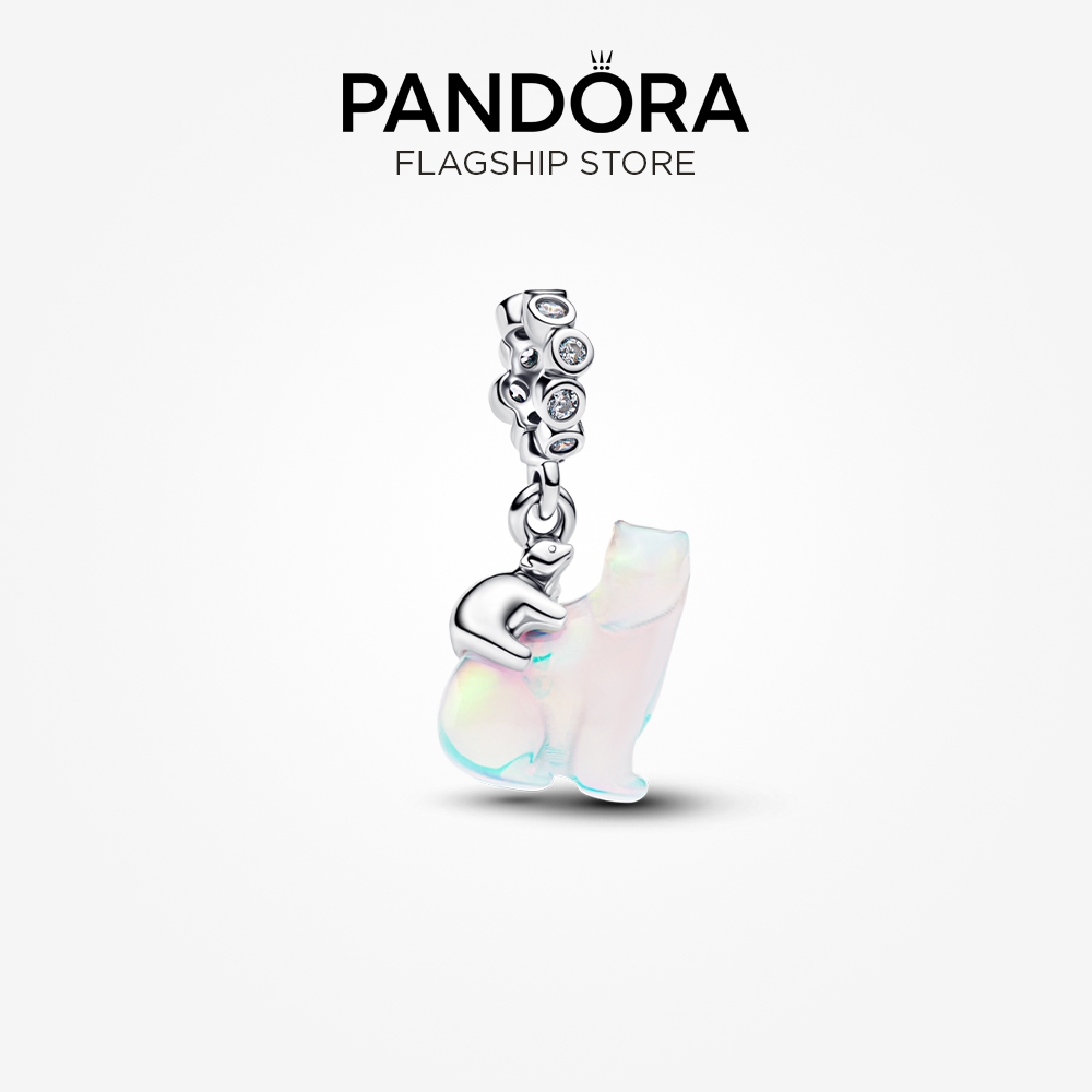 Pandora Polar Bear Mother & Cub Dangle Charm | Shopee Malaysia
