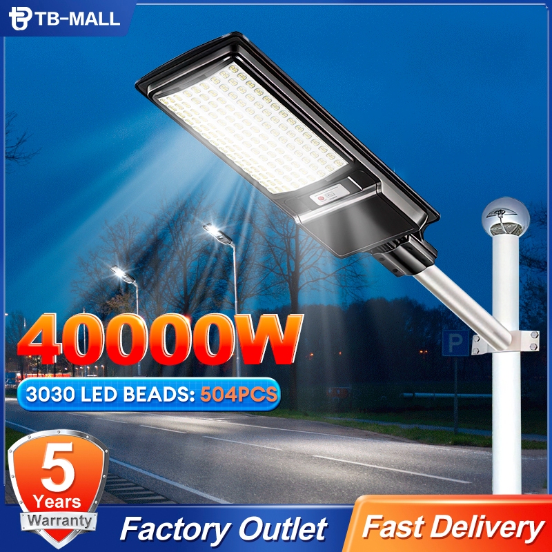 【Malay Spot】Lampu Solar Light Outdoor Lighting 40000W Street Light ...