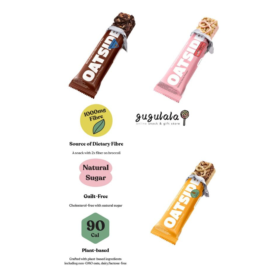OATSIDE Wholegrain Oat Cereal Bar 18g | Shopee Malaysia