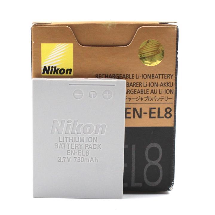 NIKON EN-EL8 BATTERY FOR Nikon: CoolPix P1, P2, S1, S2, S3, S5, S50 ...