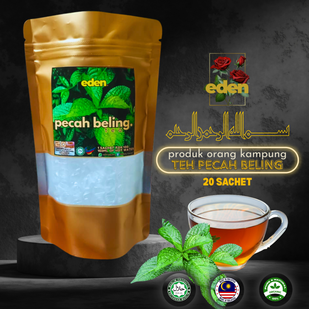 Pecah Beling Tea Asli 100% Organik Tanpa Campuran HALAL | Shopee Malaysia