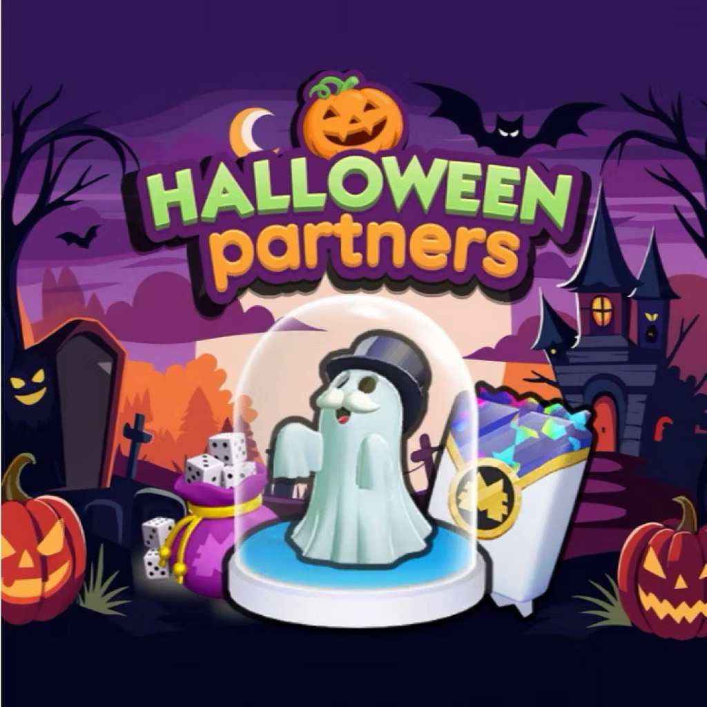 Halloween Partners Monopoly Partner Event Joki Sticker | Shopee Malaysia