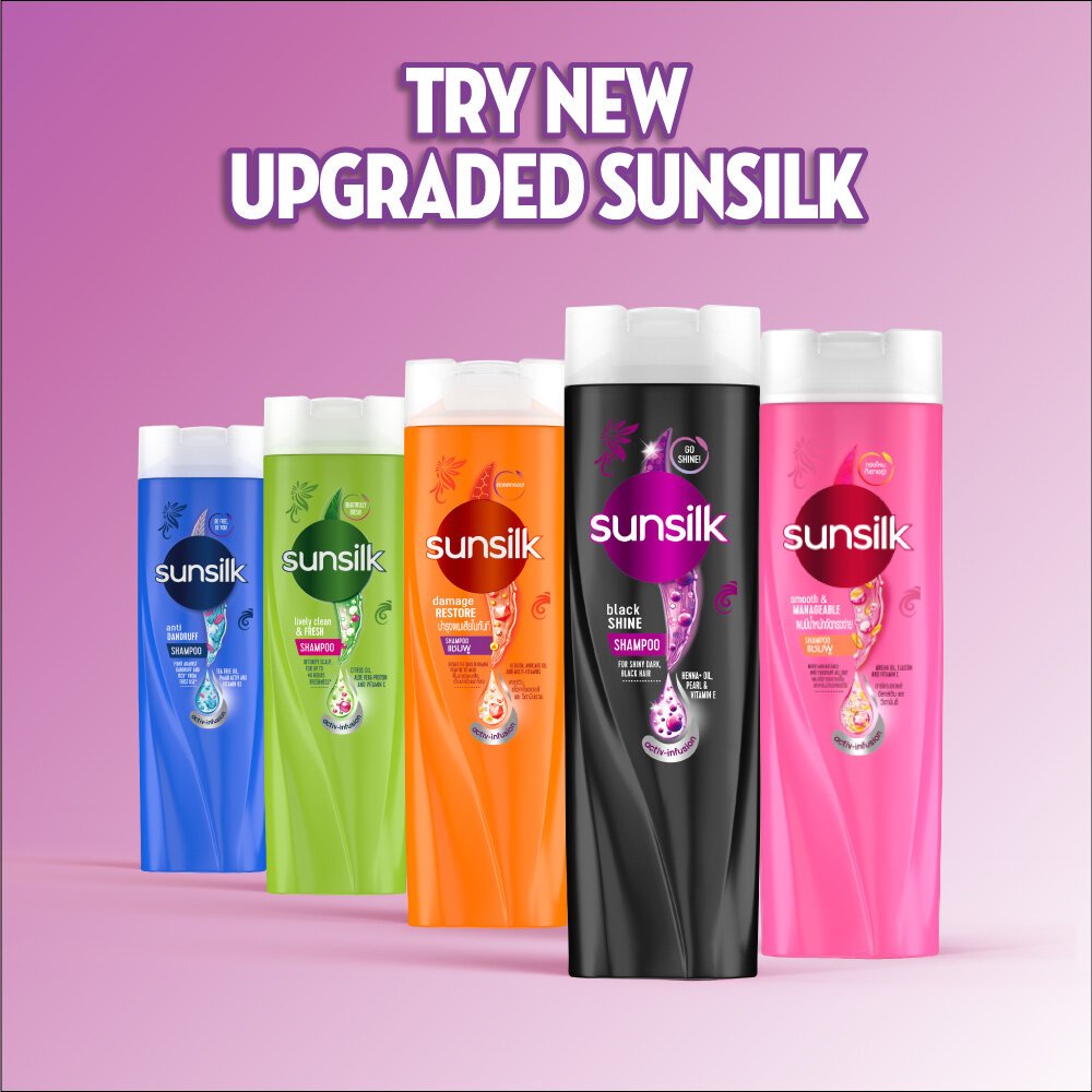 SUNSILK SHAMPOO Sunshine 300ml(xp, d, 2028) BIG SIZE PROMOSI | Shopee ...