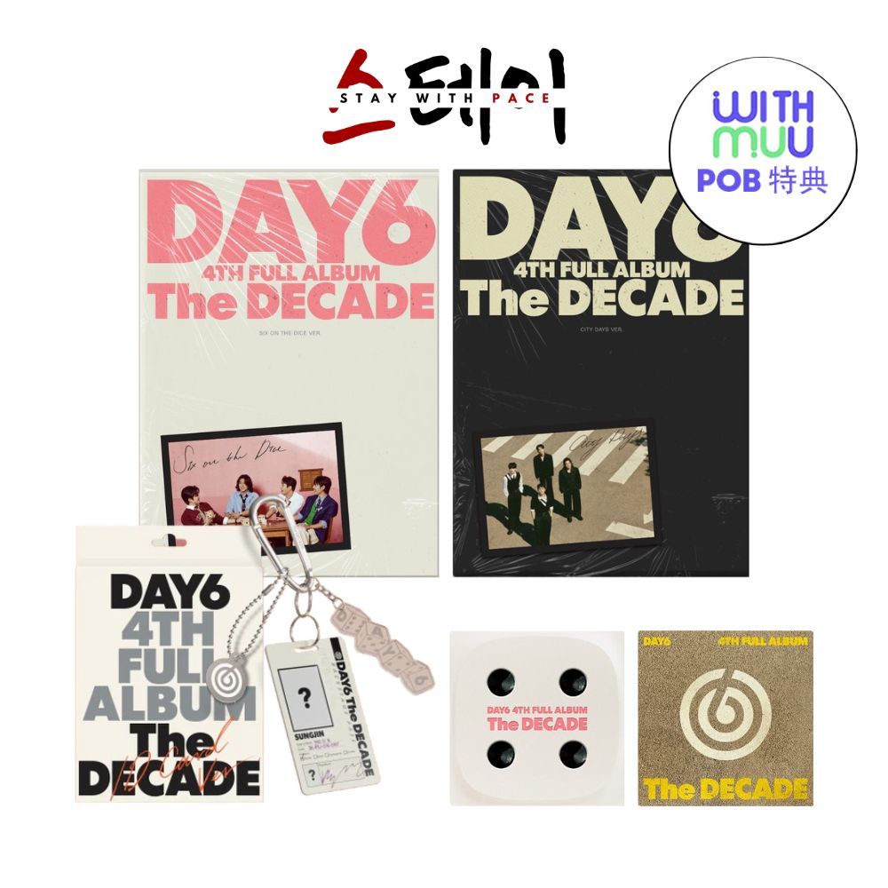 DAY6 - 4th Full Album [The DECADE] Standard Ver. / ID Card Ver ...