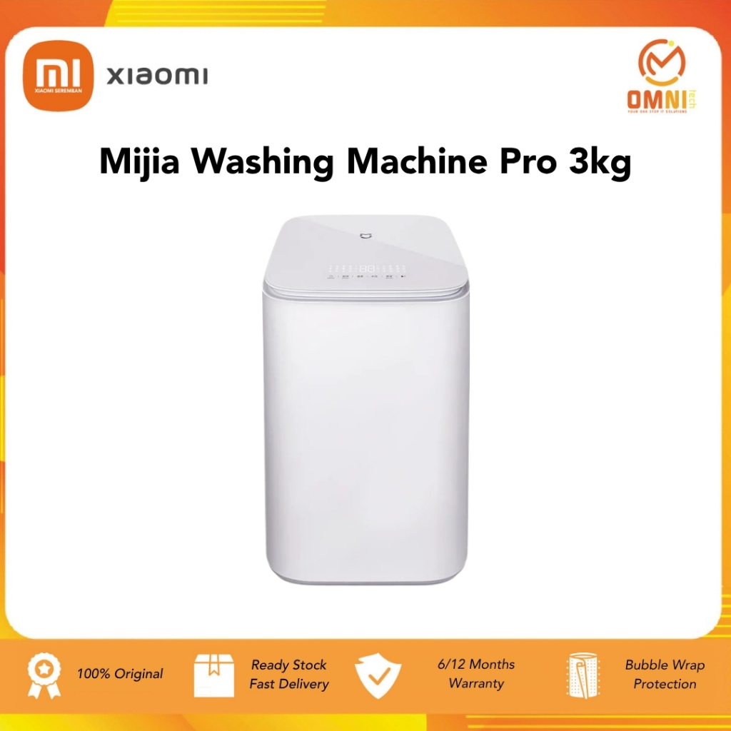 Mijia Washing Machine Pro 3kg | Washing Machine | 1 Year Warranty ...