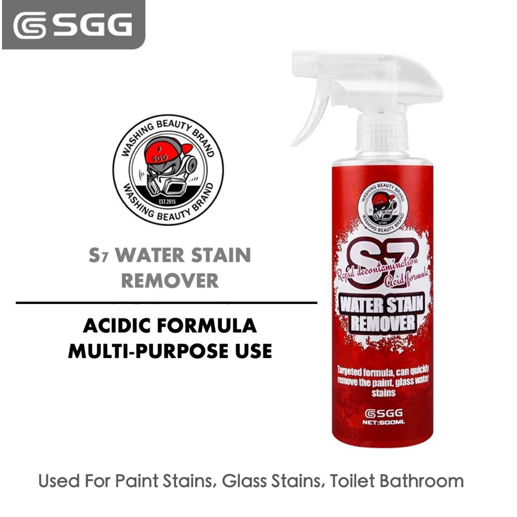 [SGG] S7 CAR WASH WATER STAIN REMOVER - ACID FORMULA | QUICK WATER ...