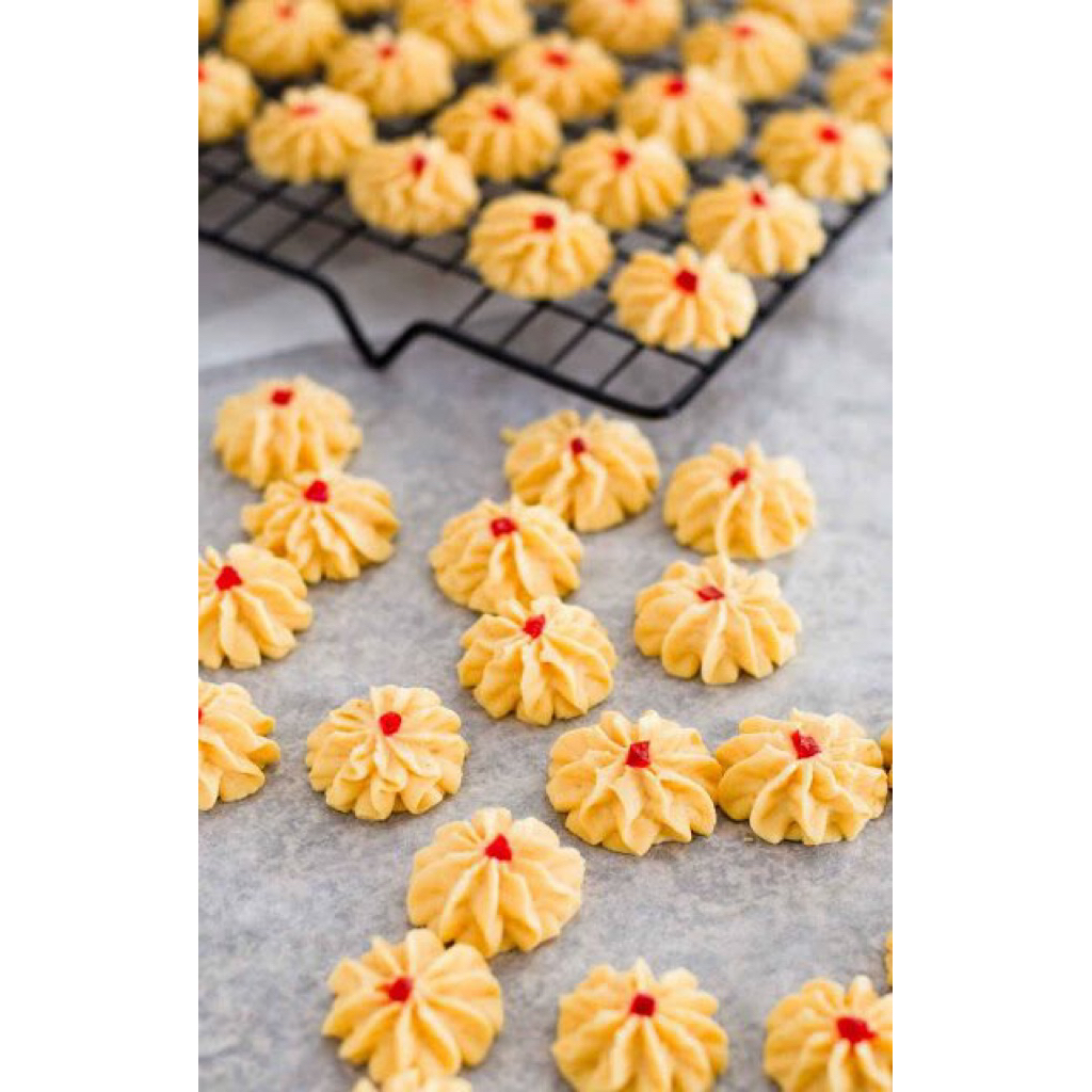 Custard Biscuits Homemade – Halal Butter Cookies | Melt in Mouth | Gift ...