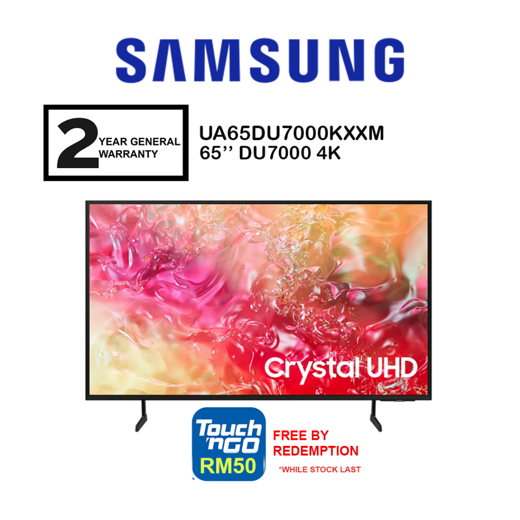 Samsung 50''/ 55" / 65'' Crystal UHD DU7000 UA50DU7000KXXM ...