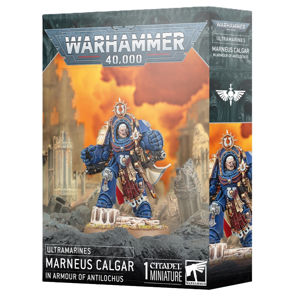 Ultramarines: Marneus Calgar in Armour of Antilochus - Warhammer 40,000 ...
