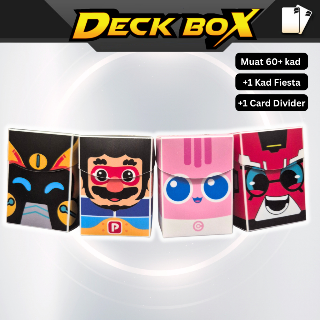 Deck Box Powersphera Mechabot Ochobot - MONSTA Galaxy Card Games ...