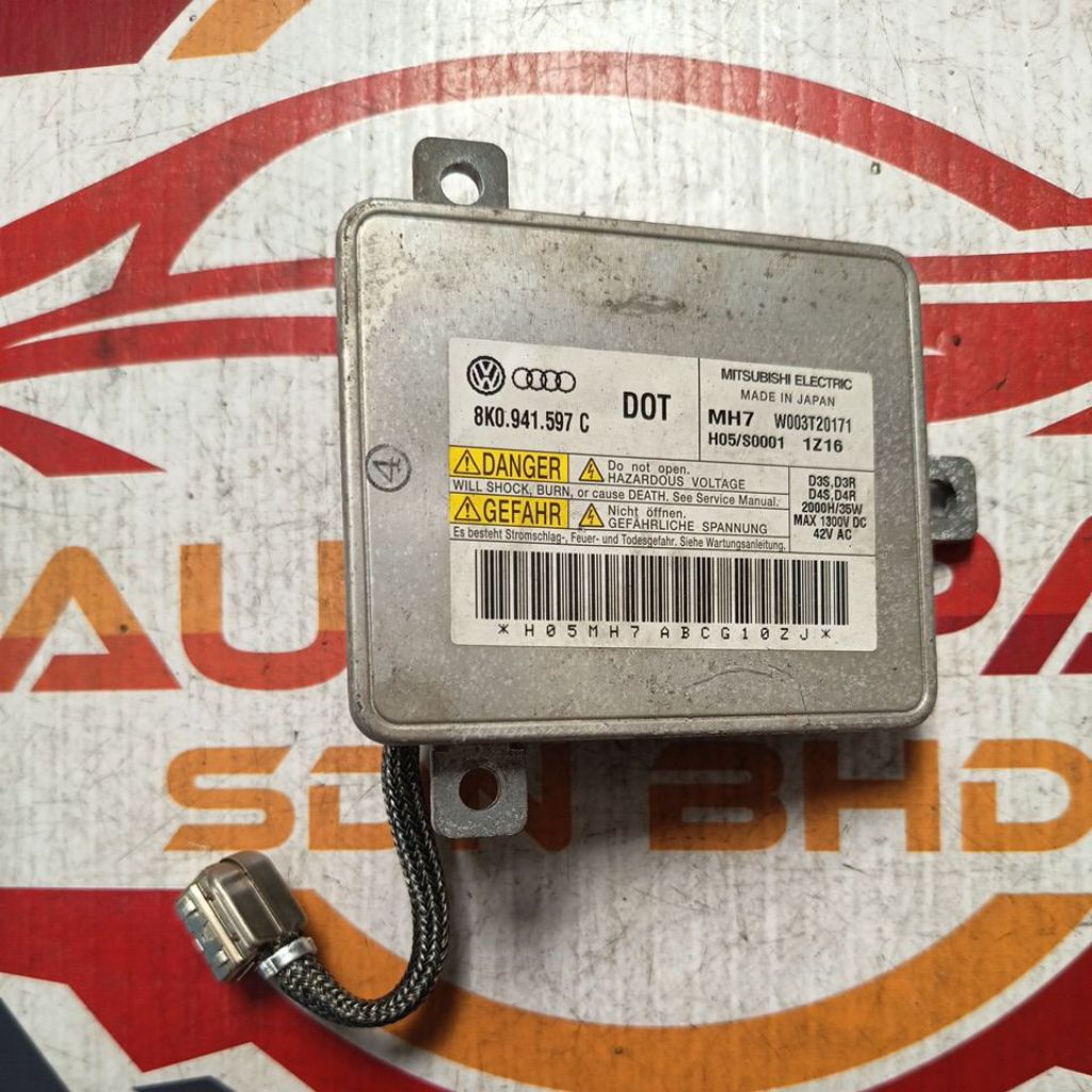 Audi Volkswagen xenon headlight ballast module used (8K0941597C ...