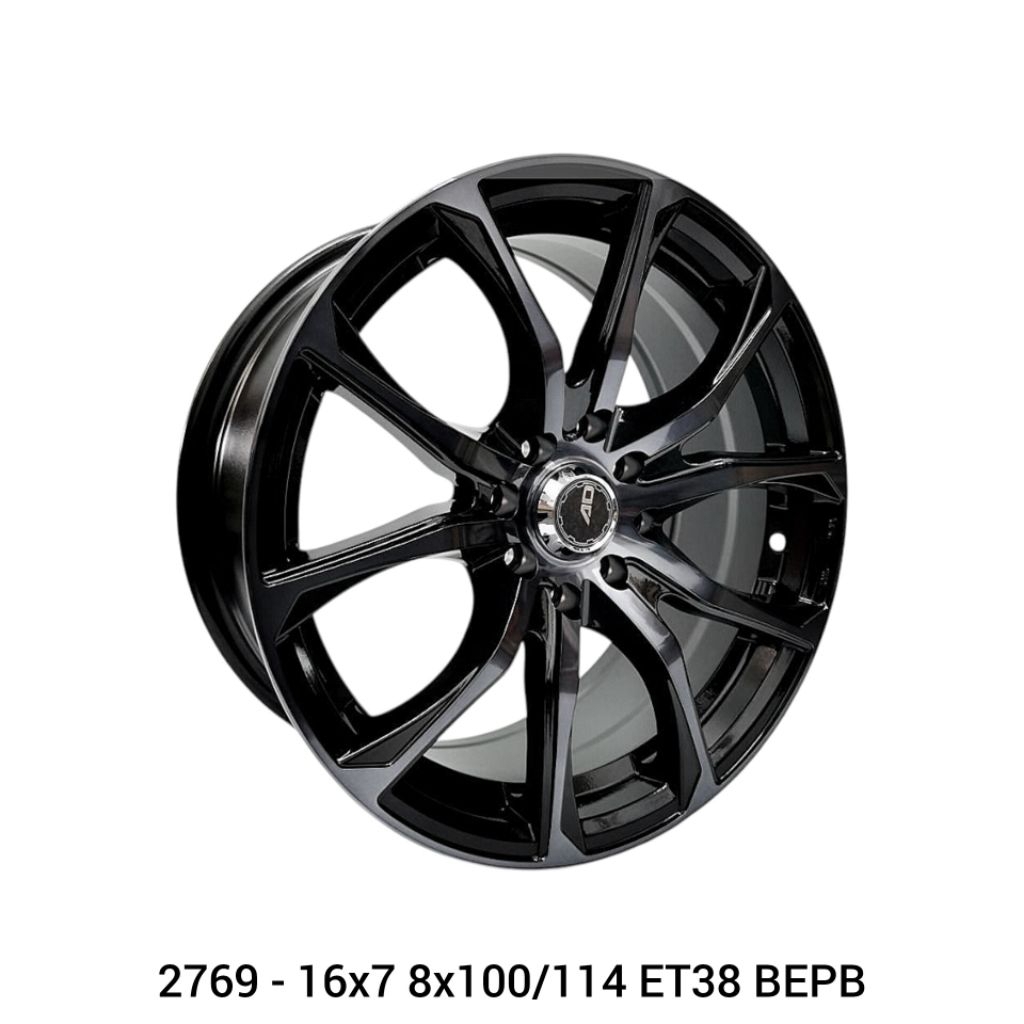 【Harga untuk 1pcs】AD-2769 16X7 8X100/114 ET38 BEPB READY STOCK SPORT ...
