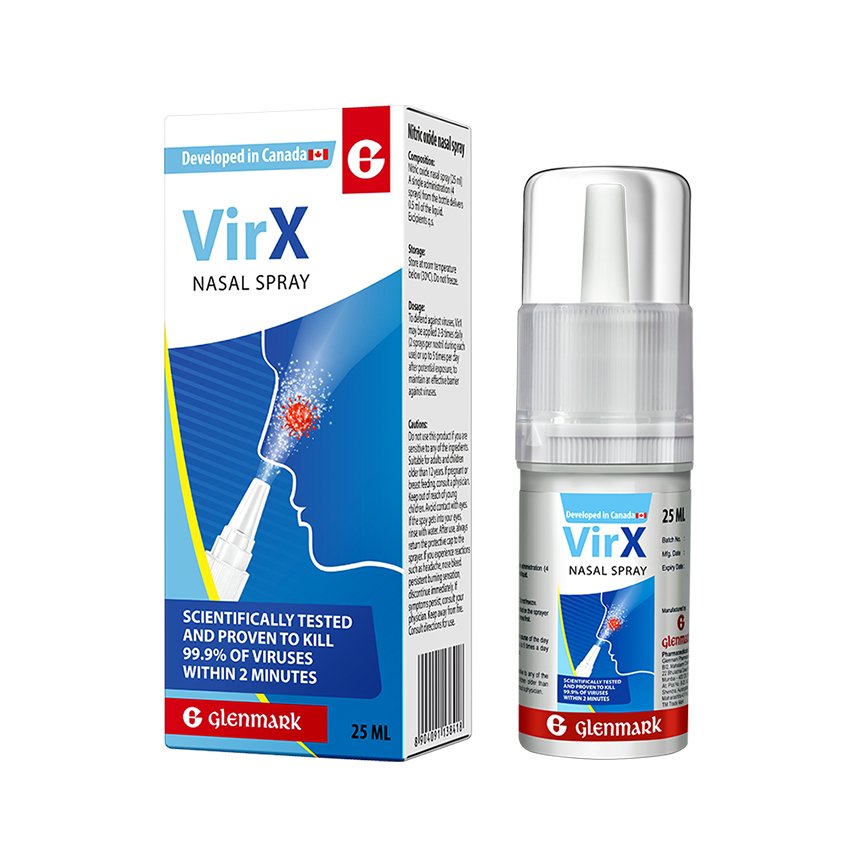 Glenmark VirX Nasal Spray 25mL (Exp: December 2027) Vir X | Shopee Malaysia