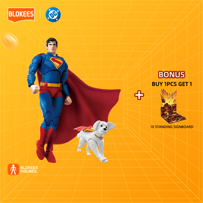 [NEW] BLOKEES DC SUPERMAN 2025 Champion Class Figure | Shopee Malaysia