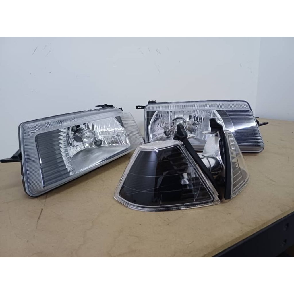 PROTON ISWARA SAGA LMST LMSS SMOKE HEADLAMP LAMPU DEPAN (SMOKE CRYSTAL ...