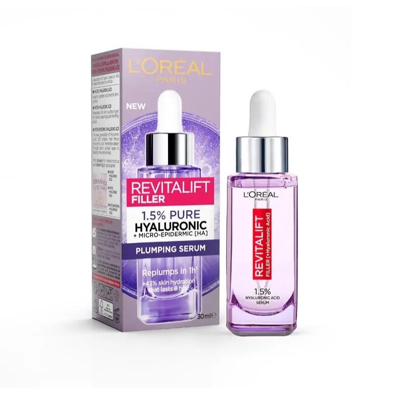 L'Oréal Paris RevitaLift Hyaluronic Acid 1.5% Hyaluron + Micro ...