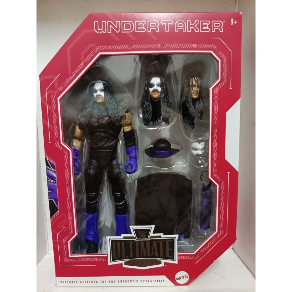 Mattel WWE Ultimate Edition Legends Undertaker Wrestling Action Figure ...