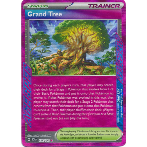 Pokemon TCG Grand Tree 136/142 ACE SPEC Rare (English) | Shopee Malaysia