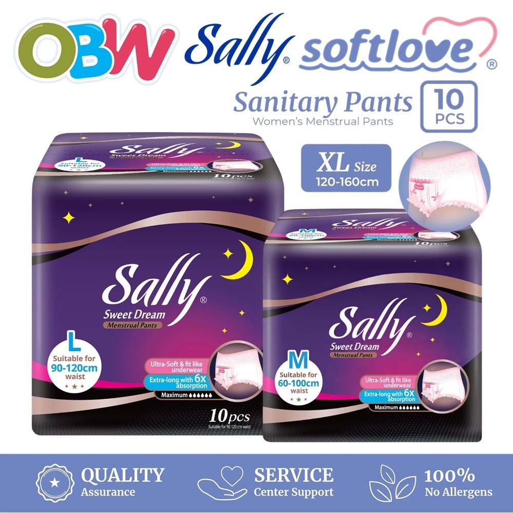 Sally Sweet Dream Menstrual Pants | Disposable Maternity Pads Overnight ...
