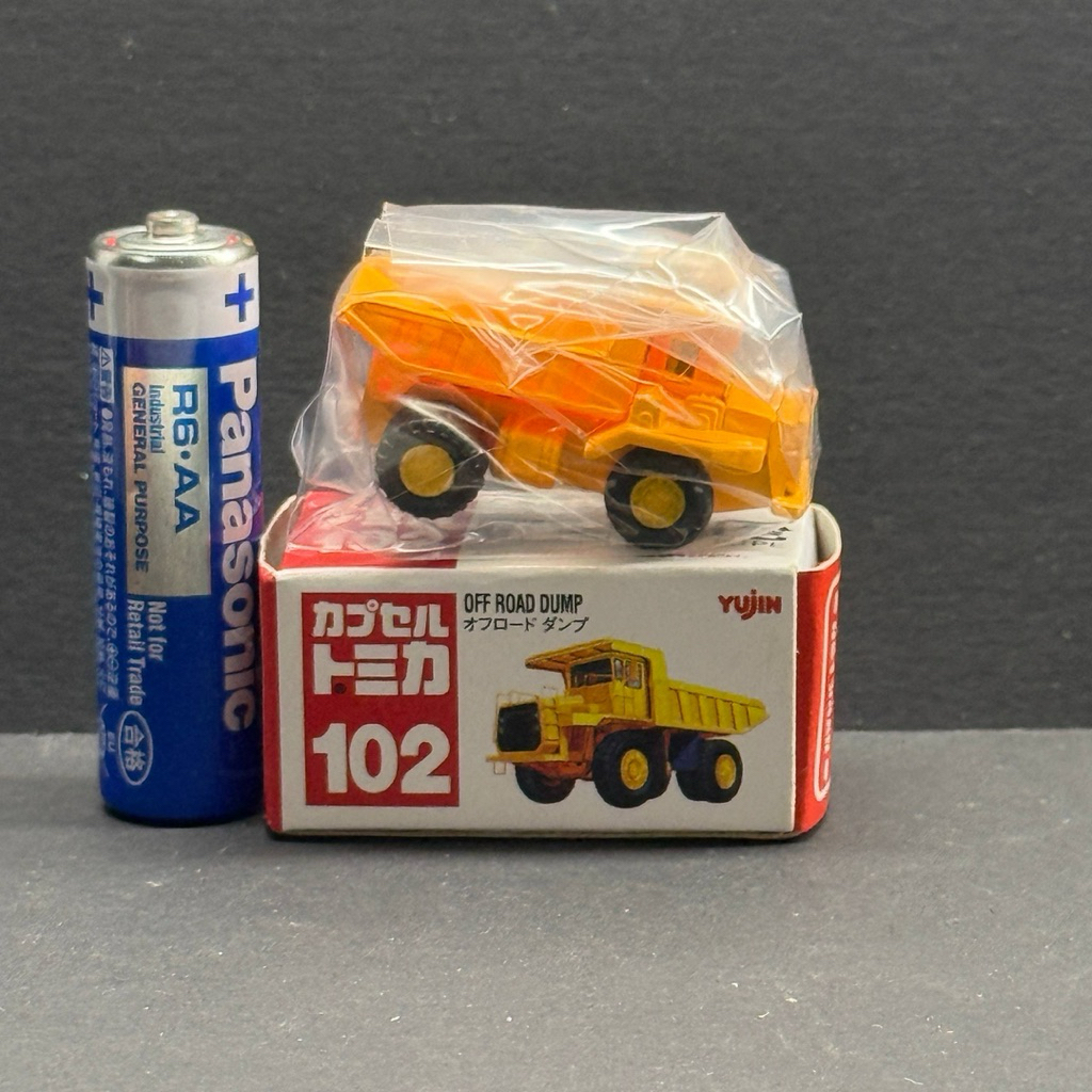 Rare Vintage Tomy Yujin Tomica No. 102 Off Road Dump Diorama Car Model ...