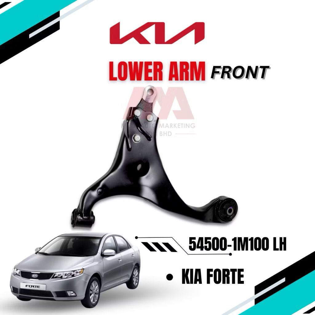 KIA LOWER ARM FRONT KIA FORTE ( 54500-1M100 LH & 54501-1M100 RH ...