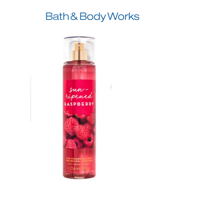 Bath & Body Works Sun-Ripened Raspberry Mist | Shopee Malaysia