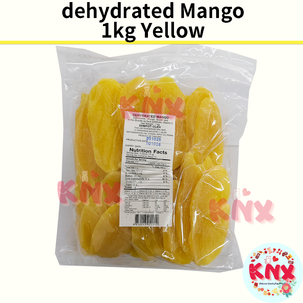 Dehydrated Mango Dried Mango Kuning Manis 1kg | Shopee Malaysia