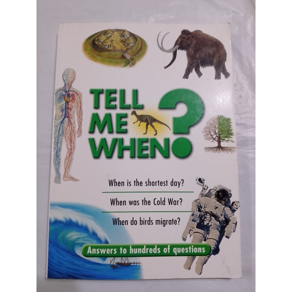 Tell Me When? (used) | Shopee Malaysia