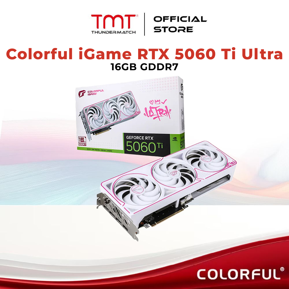 TMT Colorful iGame GeForce RTX 5060 Ti Ultra W OC 16GB-V | Shopee Malaysia