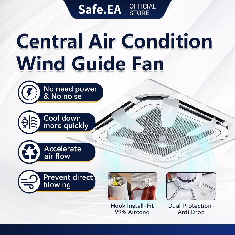 Central Aircond Wind Guide Fan Cassette Aircond Wind Guide Fan 360 ...