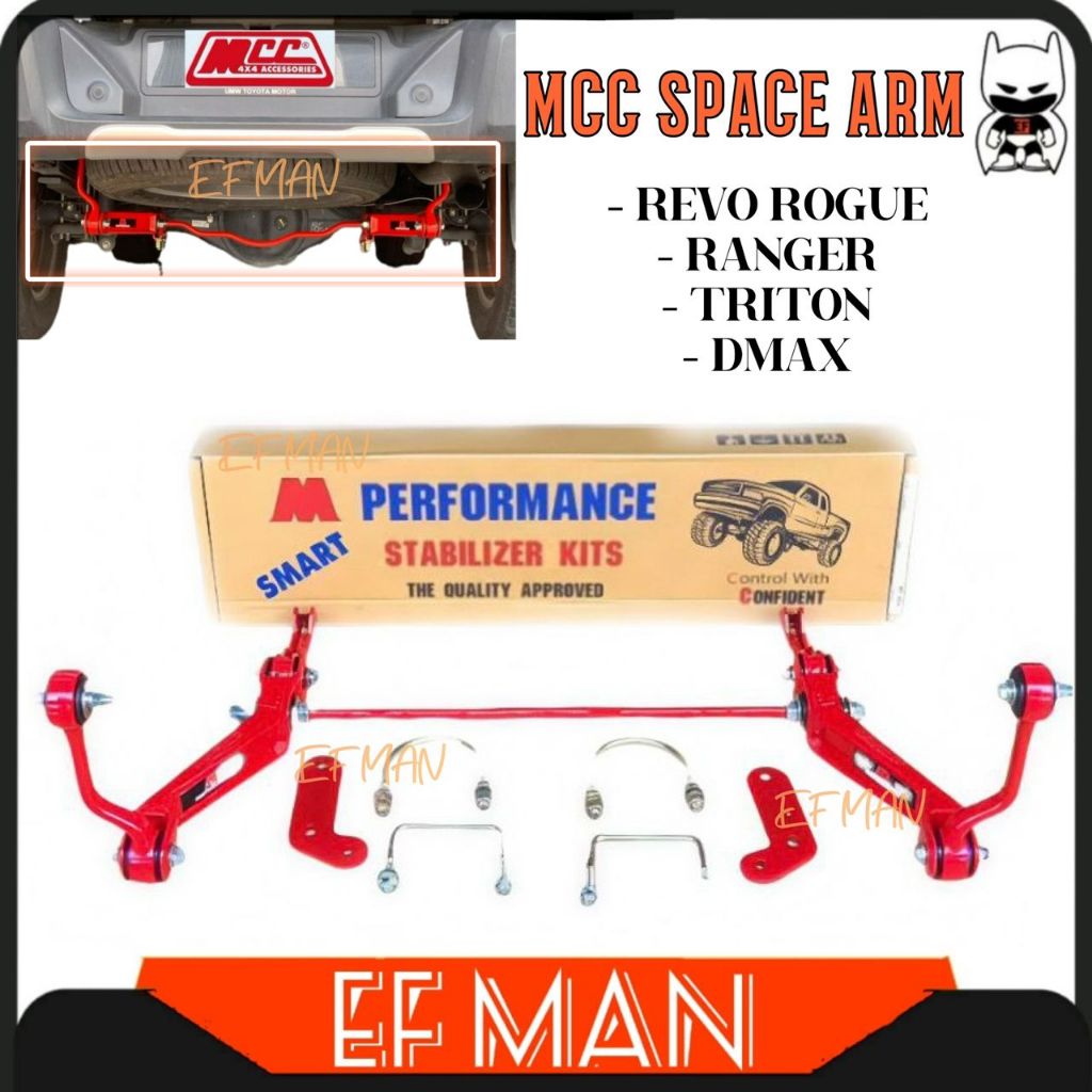 MCC SPACE ARM HILUX REVO ROGUE RANGER T6 T7 T8 NAVARA TRITON BT50 DMAX ...