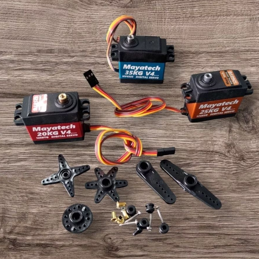 Mayatech V4 1258TG 20KG 1268SG 25KG HV6535 35KG Waterproof Metal Gear ...