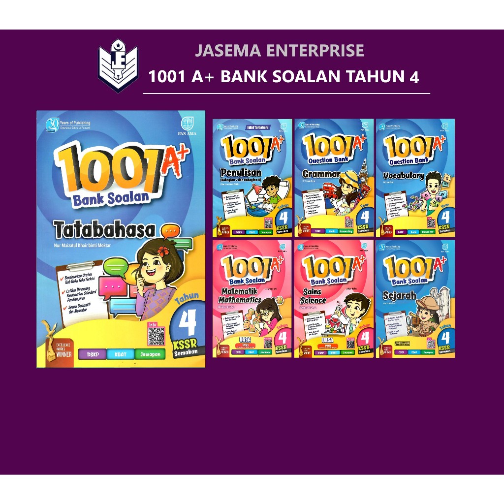 1001 A+ Bank Soalan Tahun 4 Tatabahasa | Grammar | Vocabulary ...