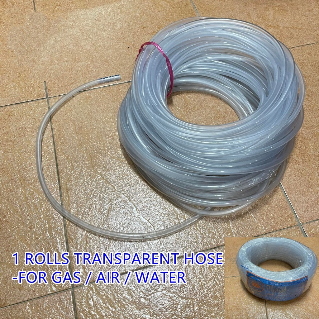 1 Rolls water pipe transparent soft hose drainage pump hose / universal ...