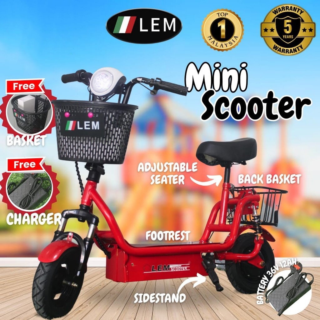 LEM 2026!!! NEW ARRIVAL LEM MINI SCOOTER | Shopee Malaysia