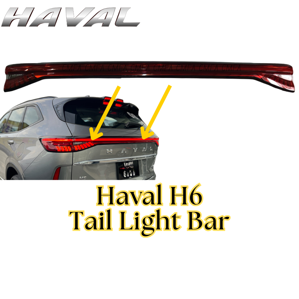 (ORI! READY STOCK) HAVAL H6 Light Bar Brake Light Tail Light Center ...