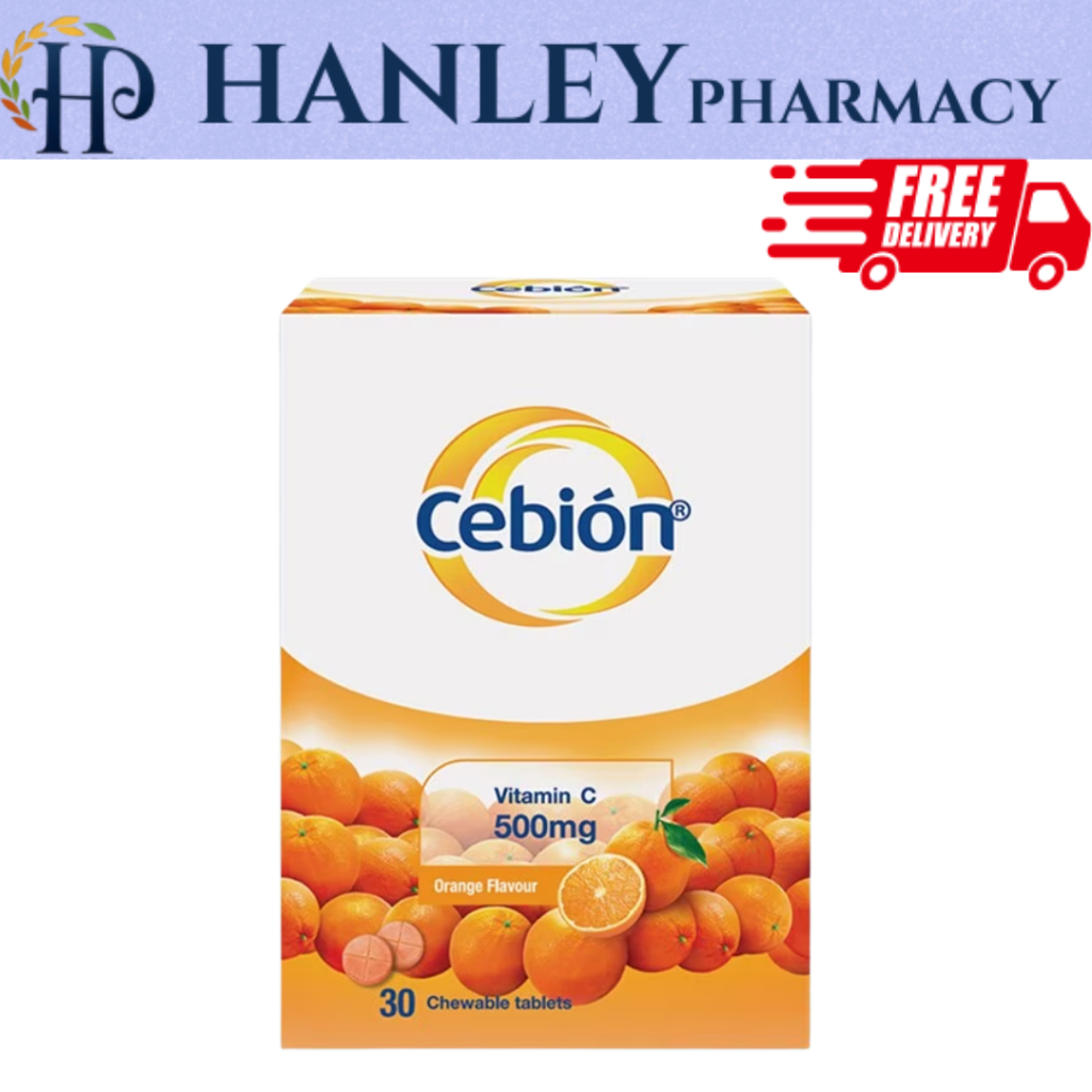CEBION VITAMIN C 500MG 30 CHEWABLE TABLETS | Shopee Malaysia