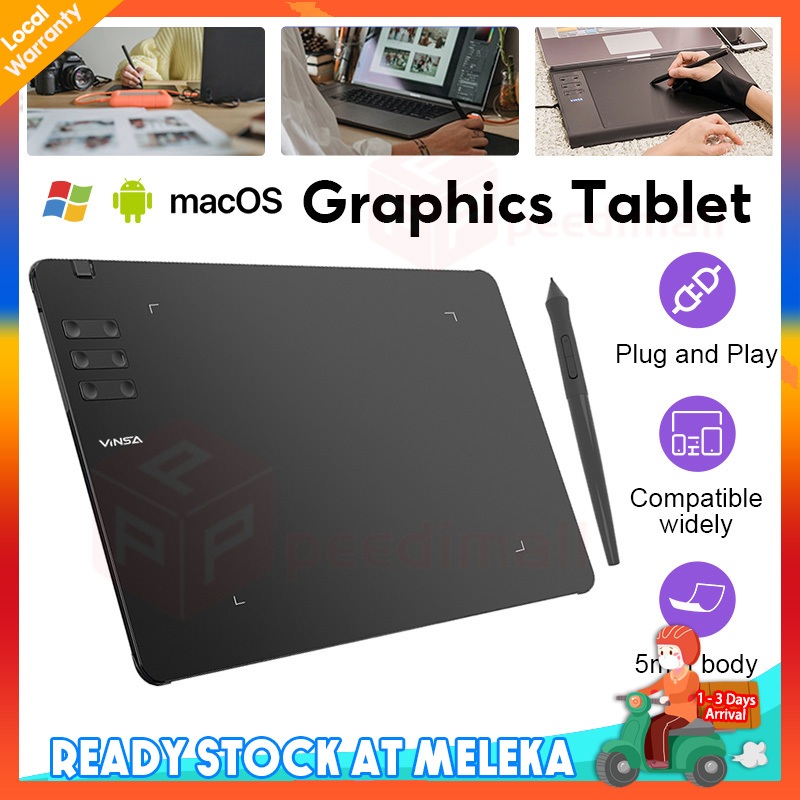 Digital Graphic Drawing Tablet OSU Signature Pad For Drawing Online ...
