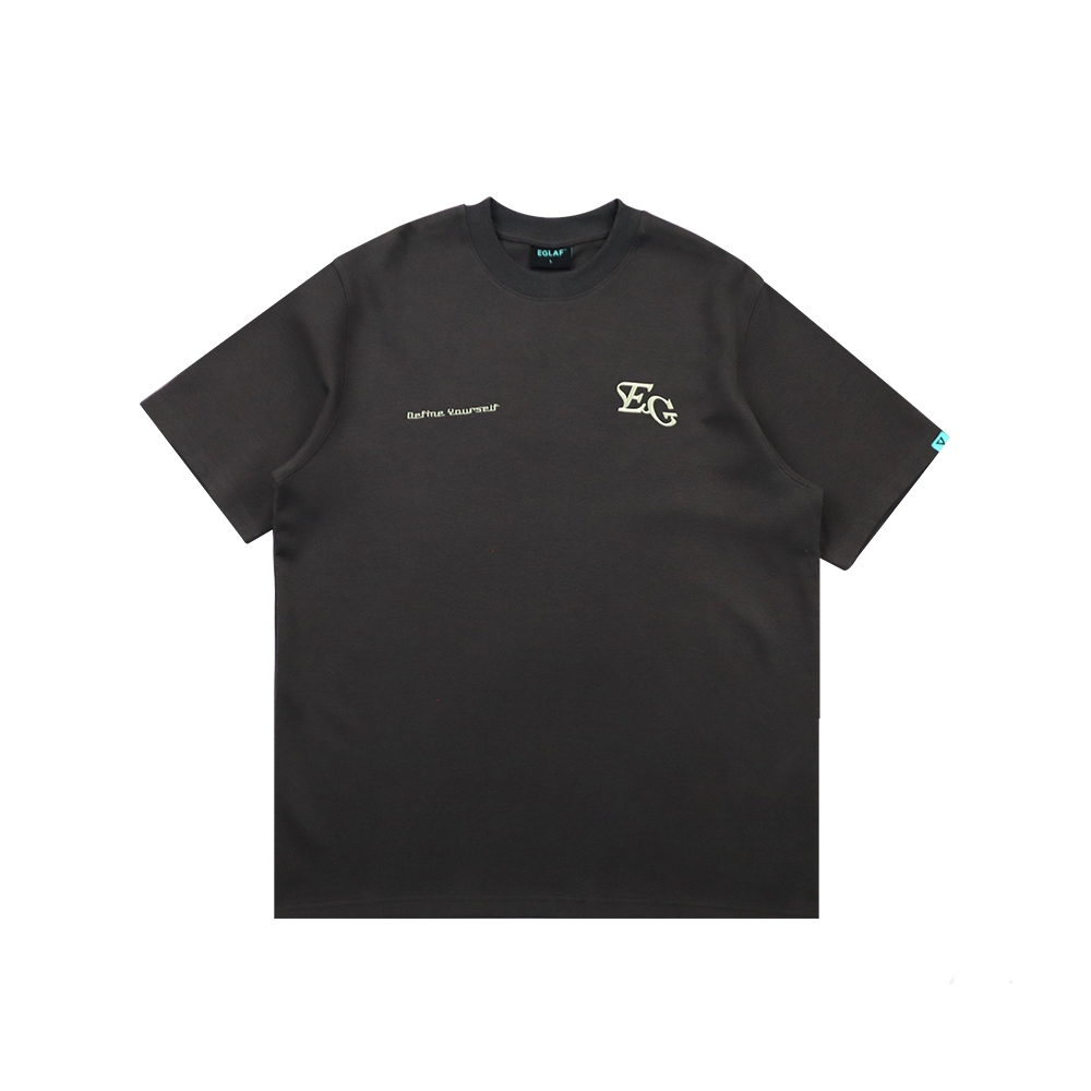 Eglaf MV Gradient Logo Tee (Dark Grey) | Shopee Malaysia
