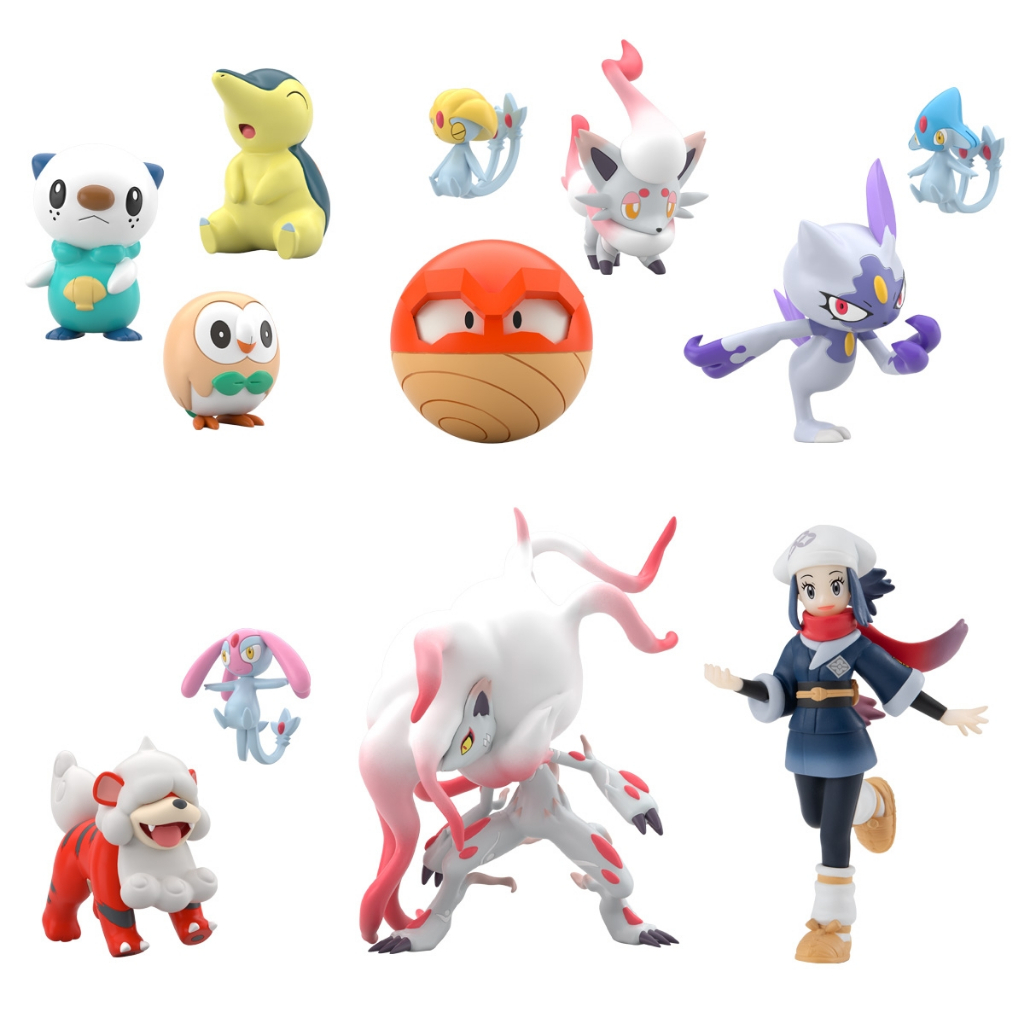 [Direct from Japan] Pokemon Scale World Hisui Region 6 type Set Japan ...