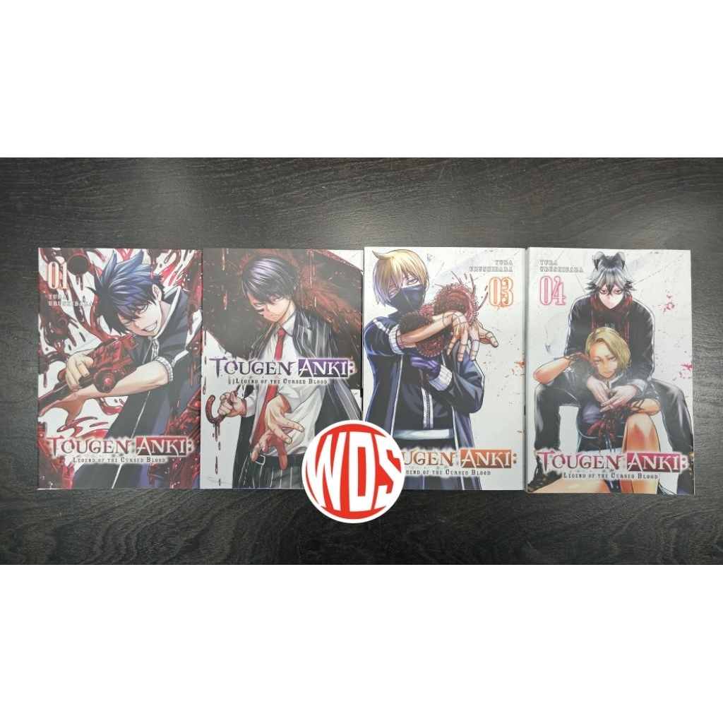 Manga : Tougen Anki - Legend Of The Cursed Blood volume 1-4 (English ...