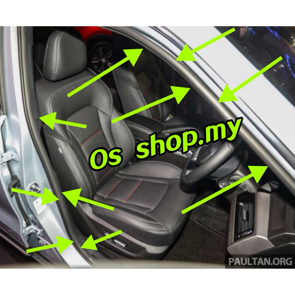PROTON X50 X70 2018-2026 Door BODY INNER RUBBER GETAH Weatherstrip ...